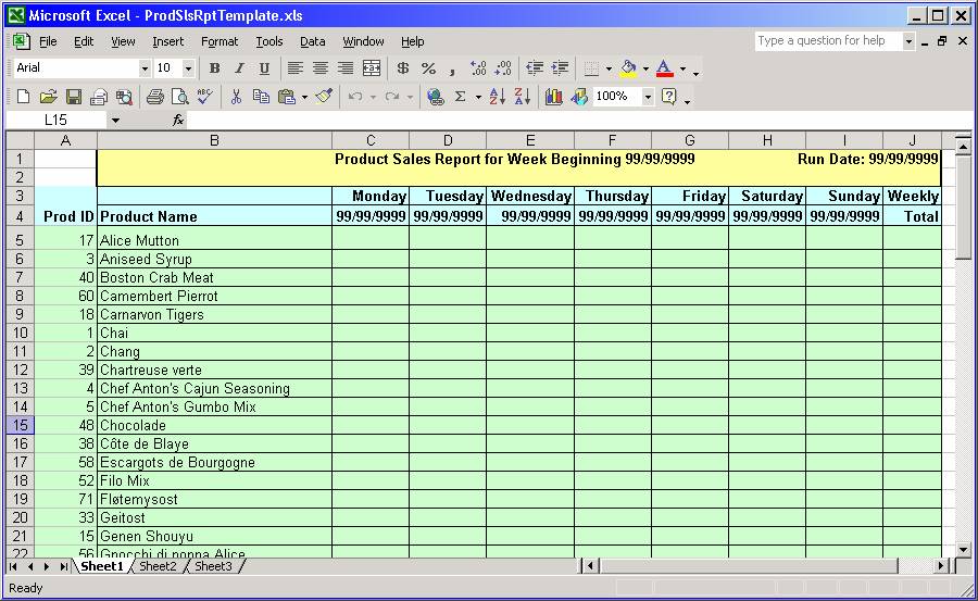 Sample Ms Excel Output Download Scientific Diagram Riset